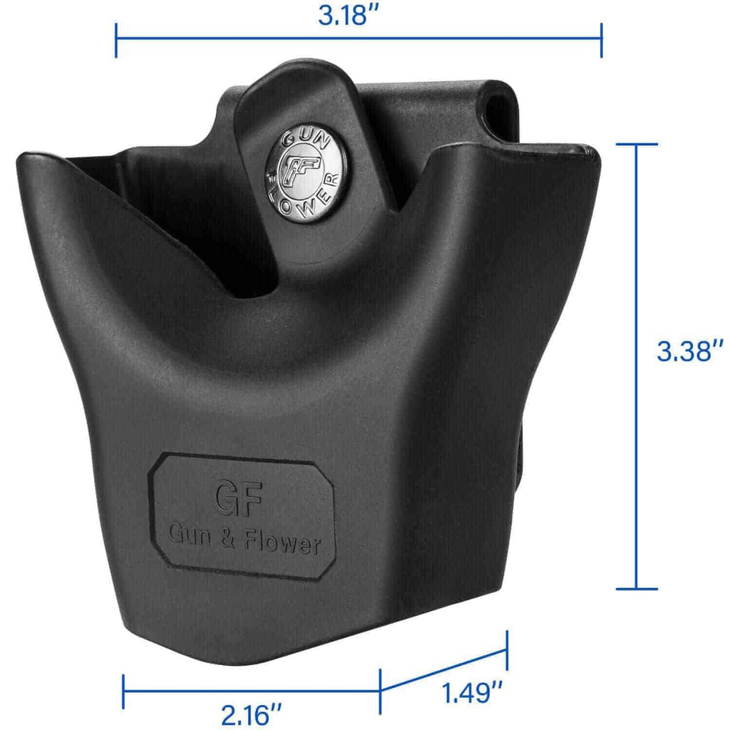 Gun & Flower Police Gear Polymer handcuff case/holster/holder ...