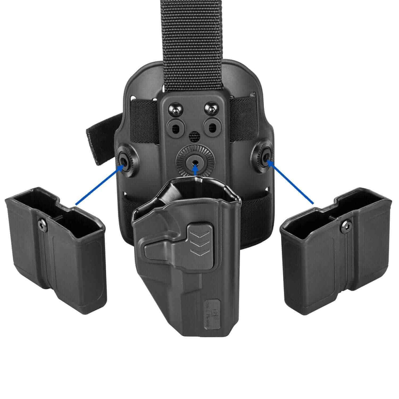 Drop Leg Platform for Holsters and Magazine Pouches | Adjustable Panel ...